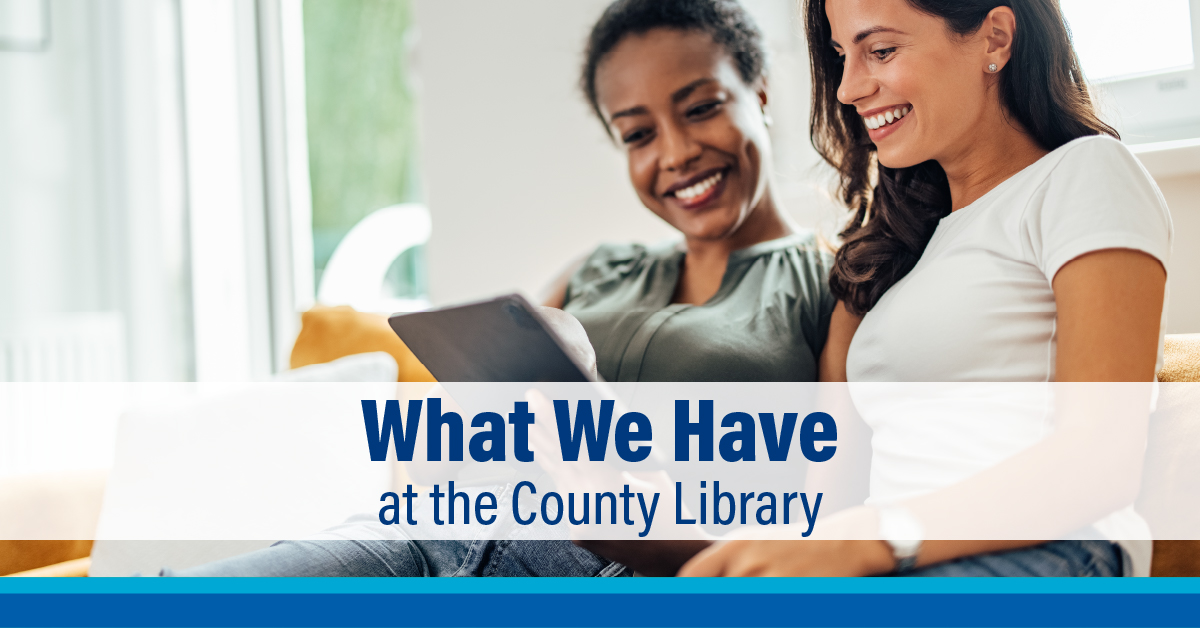 Coming Soon | The County Library